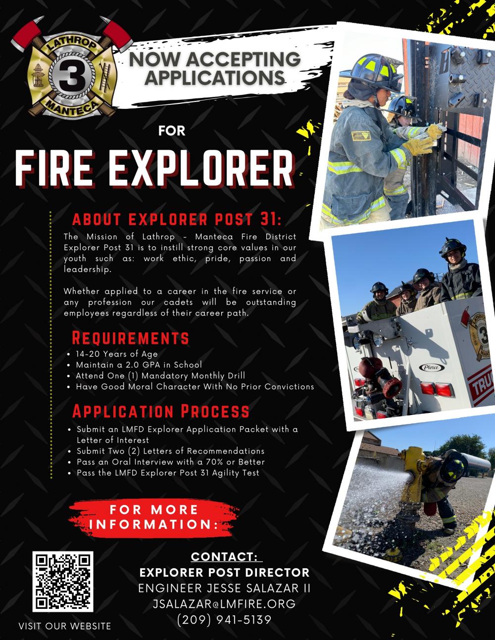 Fire Explorer Post 31 | Lathrop Manteca Fire District